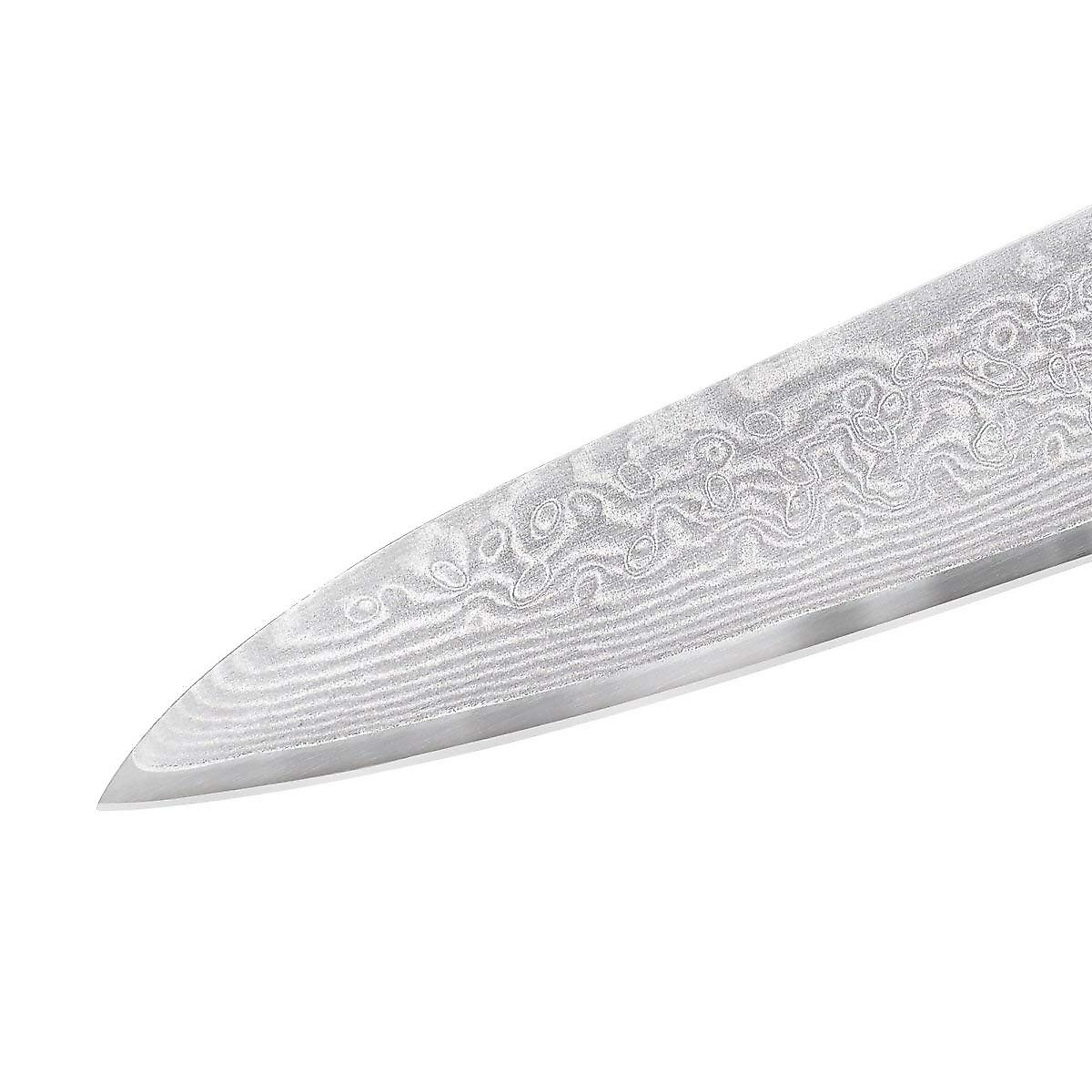 SAMURA DAMASCUS 67 Utility Knife 6.0"/150 mm - 67 Layers | Premium Japanese Steel | Ultra-Sharp & Durable | Perfect for Precision Cutting