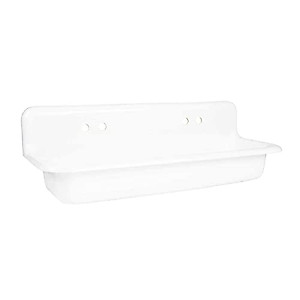 Vintage Tub & Bath 48 Inch Cast Iron High Back Farm Sink