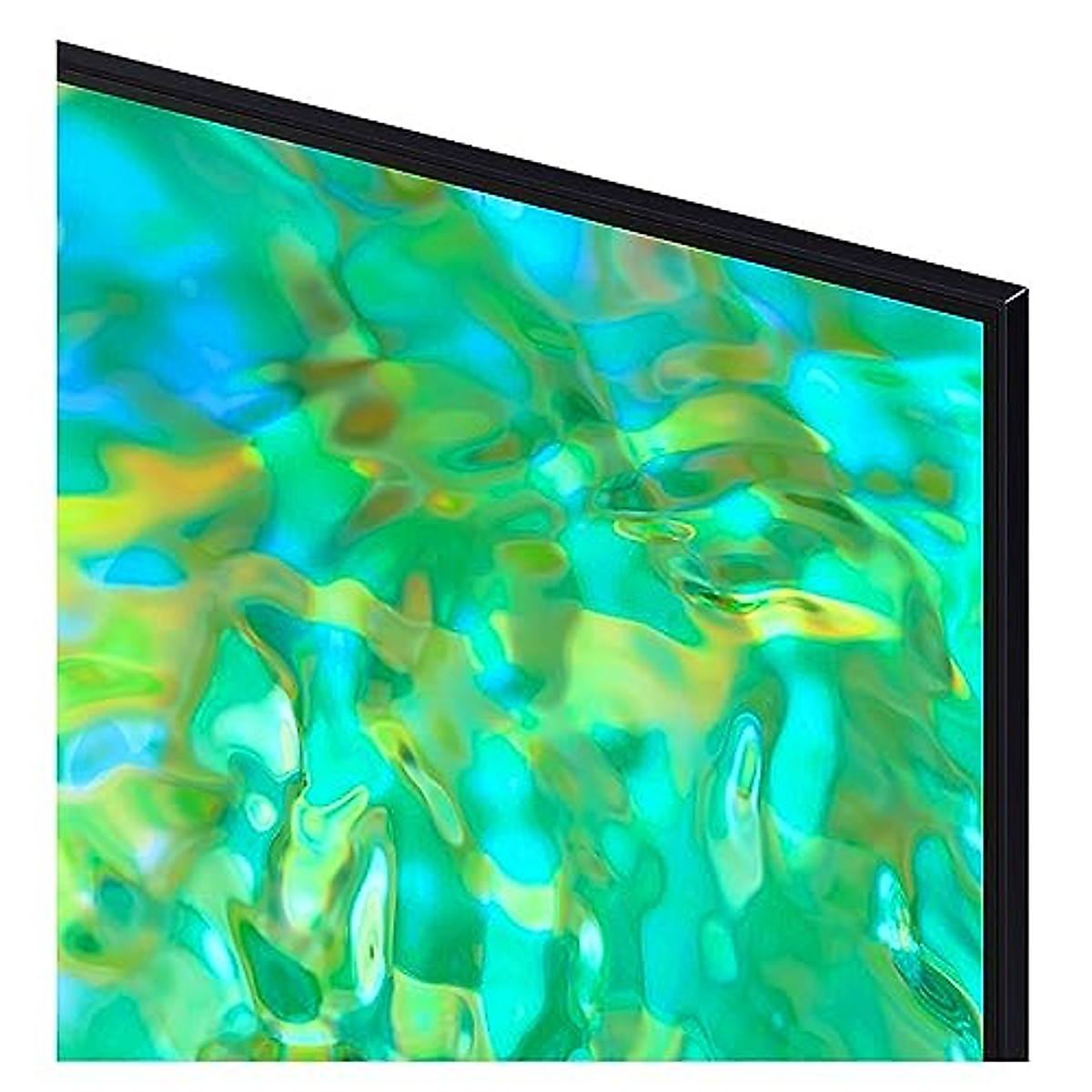 SAMSUNG UN55CU8000 55 inch Crystal UHD 4K Smart TV (2023) Bundle with Monster TV Full Motion Wall Mount for 32"-70" with 6 Piece Sound Reactive Lighting Kit