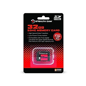 Stealth Cam 32GB SD Memory Card (1-Pack)