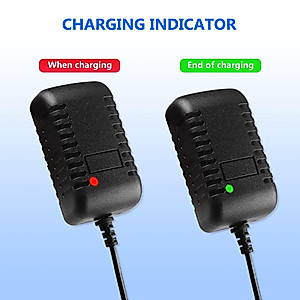 12V Charger for Razor Power Core 90, Electric Scooter Charger Replacement Razor Power Core E90 E95 95, EPunk, XLR8R, Electric Scream Machine, Kids Ride On Toys