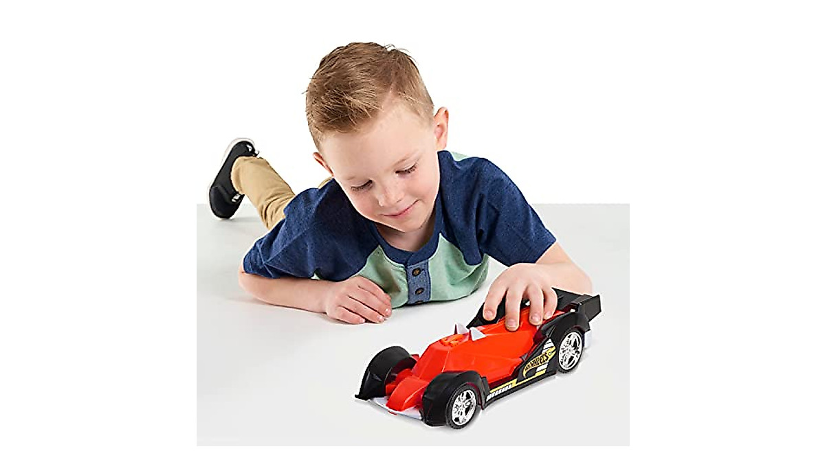 Hot Wheels Hi-Tech Missile Toy Car with Lights & Sounds