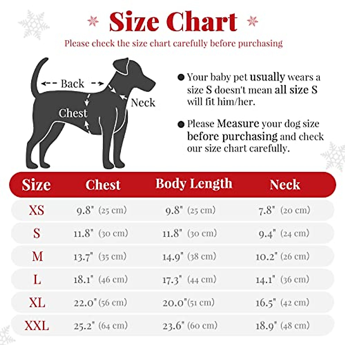 UETZLTB Dog Christmas Sweater Soft Warm Fall Winter Turtleneck Knitted Puppy Clothes Cute Reindeer Ugly Xmas Doggy Sweatshirts Vest Pet Clothing for Small Medium Large Dogs Cats Boy Girl(Red,XS)