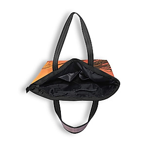 Woman Tote Bag Shoulder Handbag African American Woman for Work Travel Business Beach Shopping