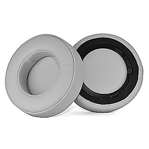 Upgrade Virtuoso XT Thicker Earpads - Replacement Cushion Compatible with Corsair Virtuoso RGB Wireless SE Gaming, Softer Leather,High-Density Noise Cancelling Foam, Added Thickness (White)