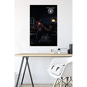 Trends International Five Nights at Freddy's: Special Delivery - Triptych 3 Wall Poster, 22.37" x 34.00", Premium Unframed Version