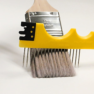 ALLWAY BC5 5-In-1 Painter's Tool with Multi-Functional Brush Comb