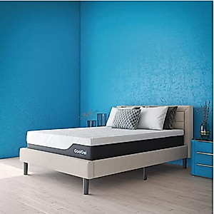 Classic Brands Cool Gel Chill Memory Foam 14-Inch Mattress with 2 Pillows |CertiPUR-US Certified |Bed-in-a-Box, Queen