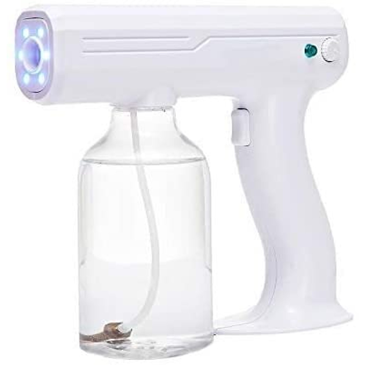 BerlinVV Handheld Sprayer Fogger Machine 0-20Μm Cordless Fogger Machine Disinfectant,Handheld USB Rechargeable ULV Electric Sprayer Nano Atomizer,Suitable for Home Office School Garden Outdoor