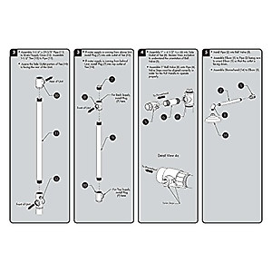 Speakman SE-690 Combination Shower with Round Eye/Face Wash Station, DuraJade Powder-Coat