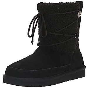 Koolaburra by UGG Women's MICHON Short Fashion Boot, Black, 9