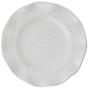 Certified International Perlette Cream Melamine 11" Dinner Plates, Set of 4
