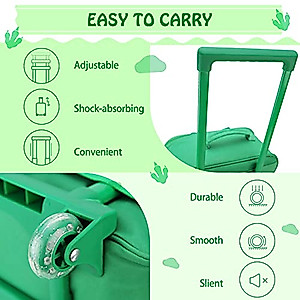 Kids Luggage,Large 18 Inch Carry on Suitcase with Wheels for Travel,19.8L Rolling Luggage for Toddler Boys and Girls VONXURY