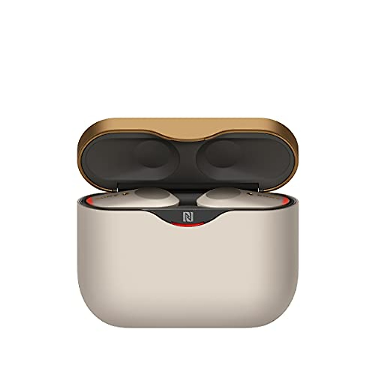 Sony Industry Leading Noise Canceling Truly Wireless Earbuds Compatible with Alexa Voice Control, Silver - Worldwide Version