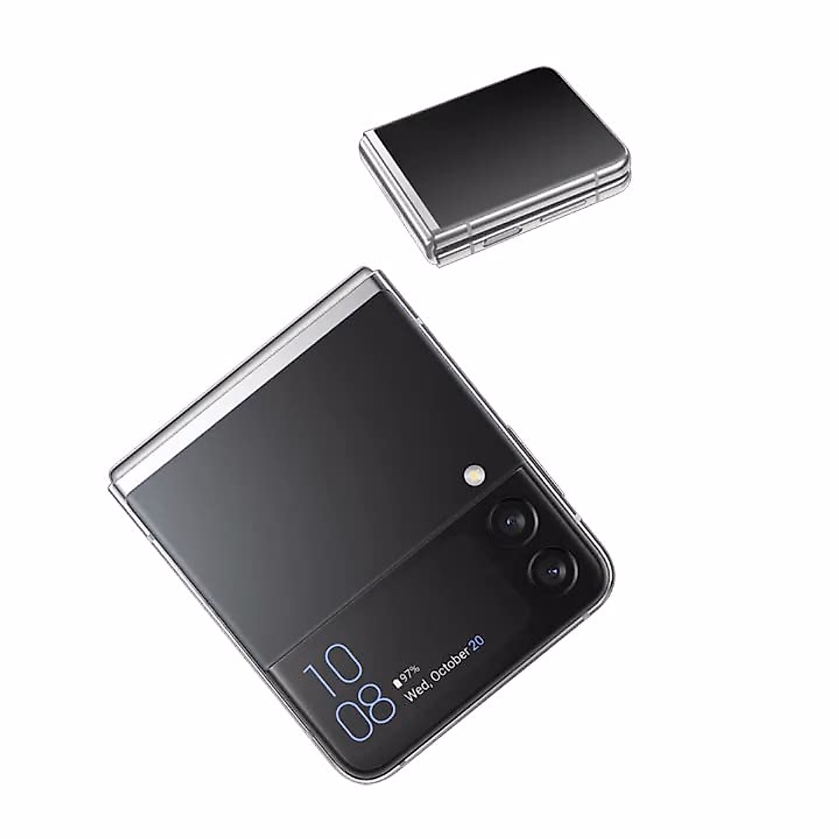 SAMSUNG Electronics Galaxy Z Flip3 Flip 3 5G SM-F711U1 F711U 256GB Factory Unlocked Bespoke Multi-Colored Smartphone Mix Colors Take Your Pick! (2021) - (Renewed)