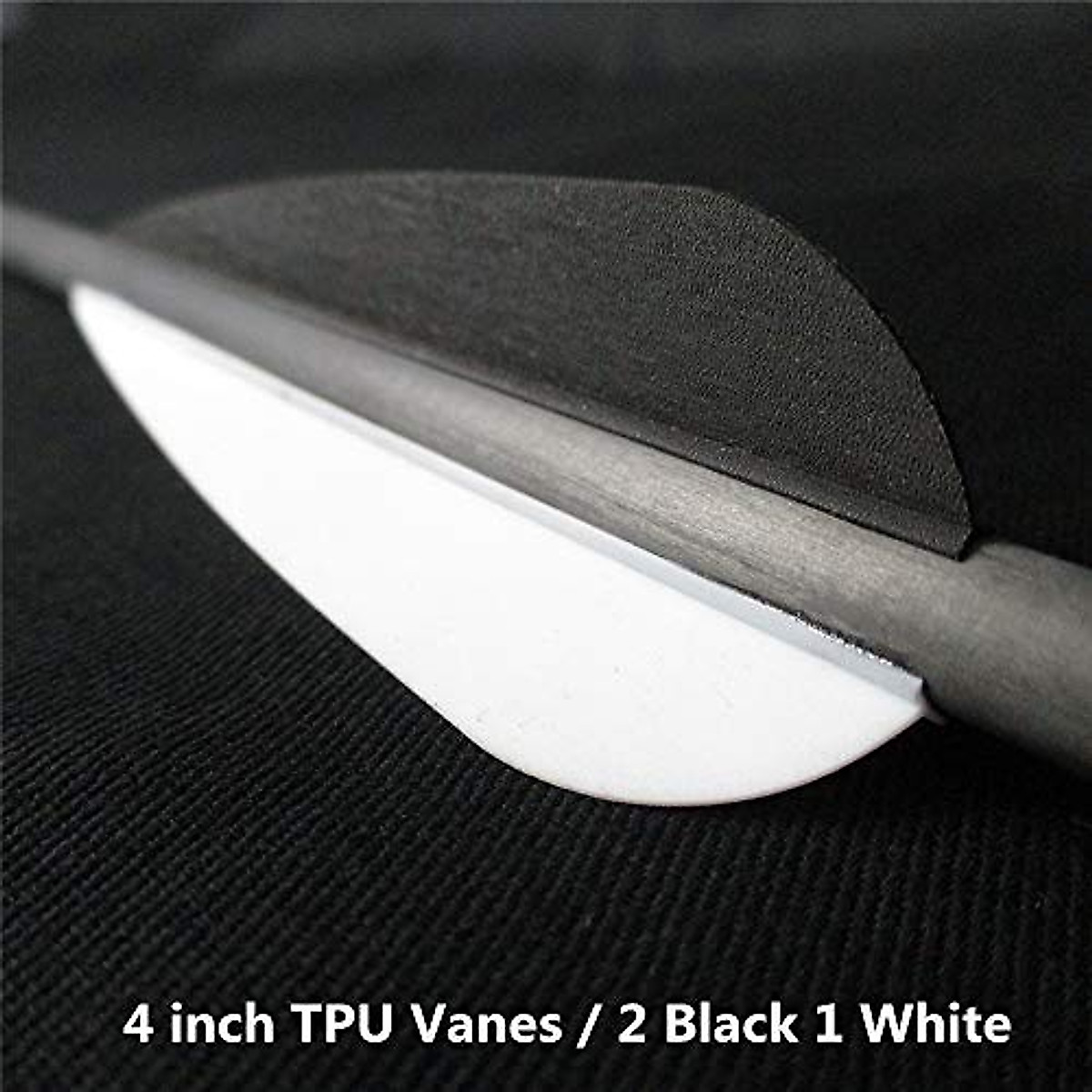 12 Pack Archery Carbon Arrows 350 Spine Shafts with Field Points for Compound and Recurve Bows Target Shooting Hunting(31 Inch)