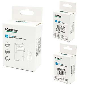 Kastar Battery (X2) & Slim USB Charger for Kodak KLIC-7001 and Kodak EasyShare M320, M340, M341, M753 Zoom, M763, M853 Zoom, M863, M893 is, M1063, M1073 is, V550, V570, V610, V705, V750 Cameras