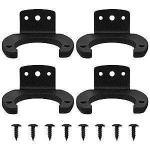 MILISTEN 4pcs Microphone Holders Microphone Clip Hook Wall Mount Type Clamp
