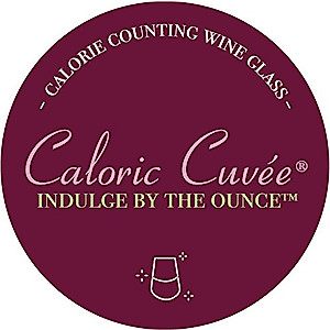 Caloric Cuvee - The Calorie Counting Wine Glass NOW IN STEMLESS
