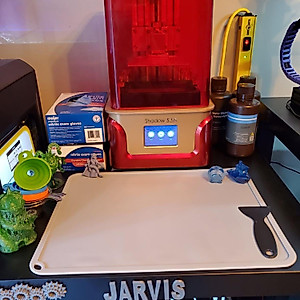 Slap Mat - 2pcs 11.8"x15.8" Crafting Mat for 3D Resin Printer - Silicone Mat for Epoxy Resin, Polymer Clay, Tumbler Turner- Silicone Work Mat - Art Mat for Table - Silicone Sheets for Crafts