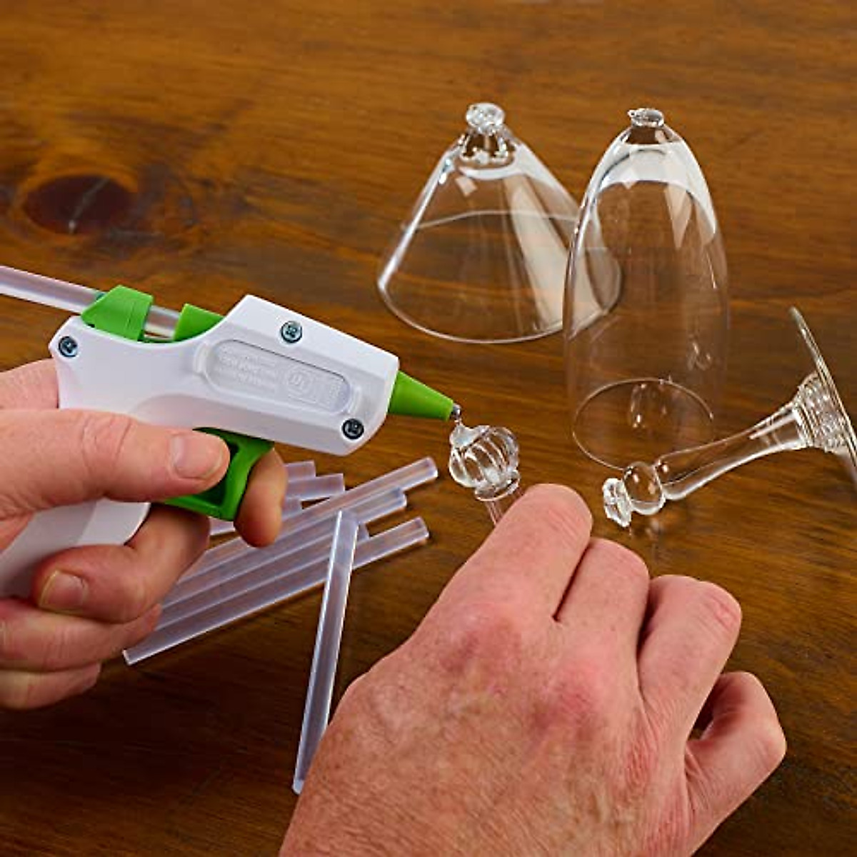 AdTech 100ct-2pk 2pk 100ct GlueStick Bags, 2 Pack, Clear