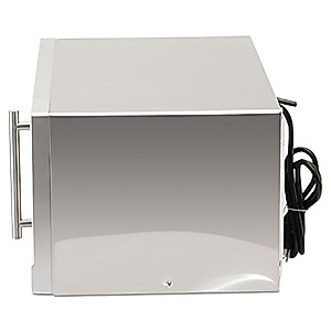 Avanti Mo1108sst 1.1 Cubic Foot Capacity Stainless Steel Touch Microwave Oven, 1000 Watts