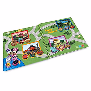 LeapFrog Leapstart Nursery: Mickey and The Roadster Racers Pit Crews to The Rescue Story Book (3D Enhanced)