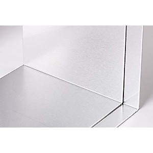 Maul 10 x 8 x 10 cm Aluminium Book Ends