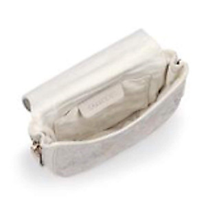 Sakroots Womens Seni Saddle Bag, Latte Waterfall