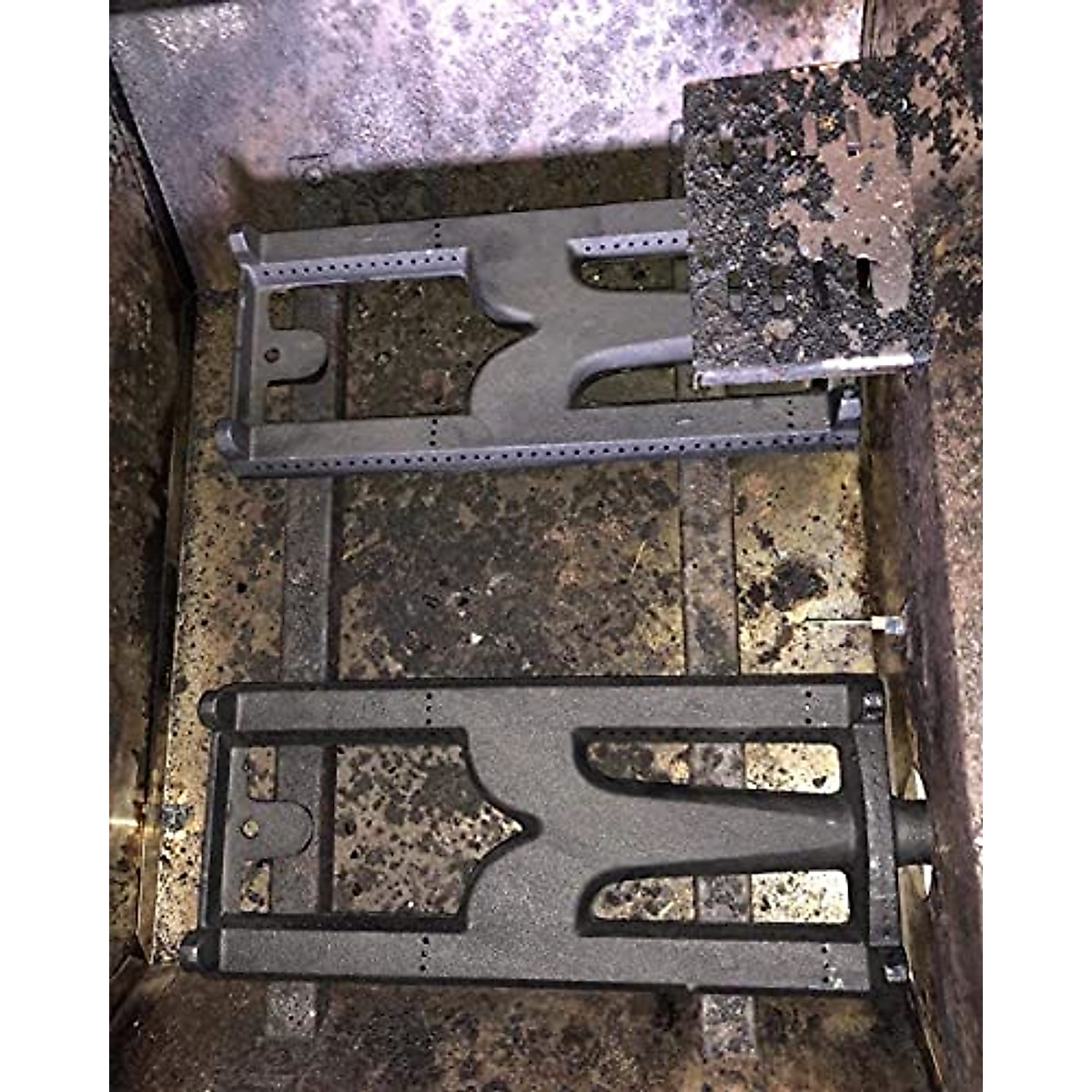 Dongftai CB270A (2-Pack) 16” Cast Iron Burner Replacement for DCS 27, 27 Series, 27ABQ, 27ABQR, 27BQ, 27BRQ; Lynx CS30, L27, L30, L30PSP, L36, L42, L54, L5430, L54PS, LBQ27, LBQ36, LBQ48, LCB1, LCB2