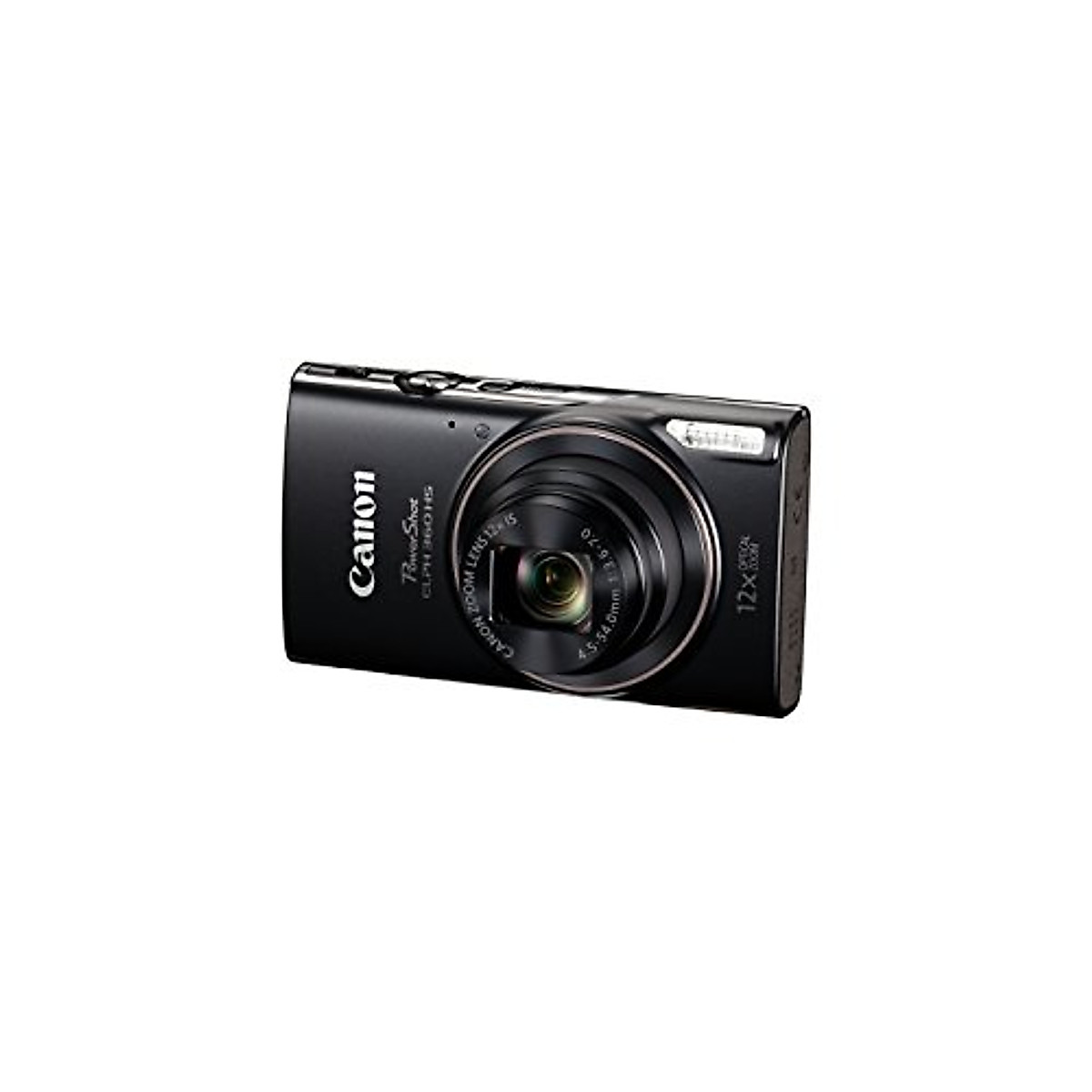 Canon PowerShot ELPH 360 Digital Camera w/ 12x Optical Zoom and Image Stabilization - Wi-Fi & NFC Enabled (Black)