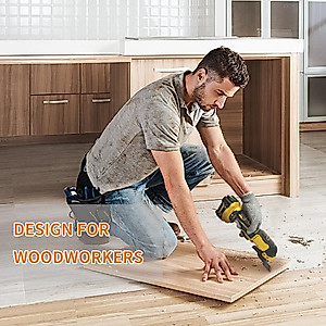 AMZWEI 50PCS Multi Tool Blade Kits, Professional Titanium Oscillating Tool Blades for Metal, Wood, Plastic, Curved Edge Oscillating Saw Blades Compatible with Dewalt Milwaukee Ryobi Rockwell Fein