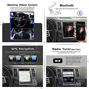 ZWNAV Android 12 Tesla Car Stereo for Infiniti FX35 FX45 2003-2006, HD Touch Screen,Car GPS Navigation Head Unit, Carplay, Radio, DSP