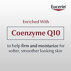 Eucerin Q10 Anti-Wrinkle Face Cream, Unscented Face Cream for Sensitive Skin, 1.7 Oz Jar
