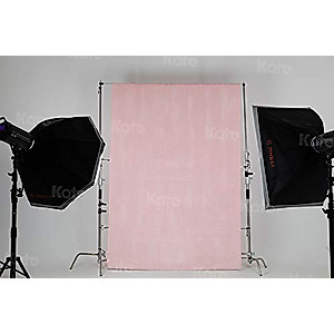 Kate 6ft×9ft Solid Light Pink Backdrop Portrait Photography Background for Photography Studio Children and Headshots Light Pink Backdrop Background for Photography Photo Booth
