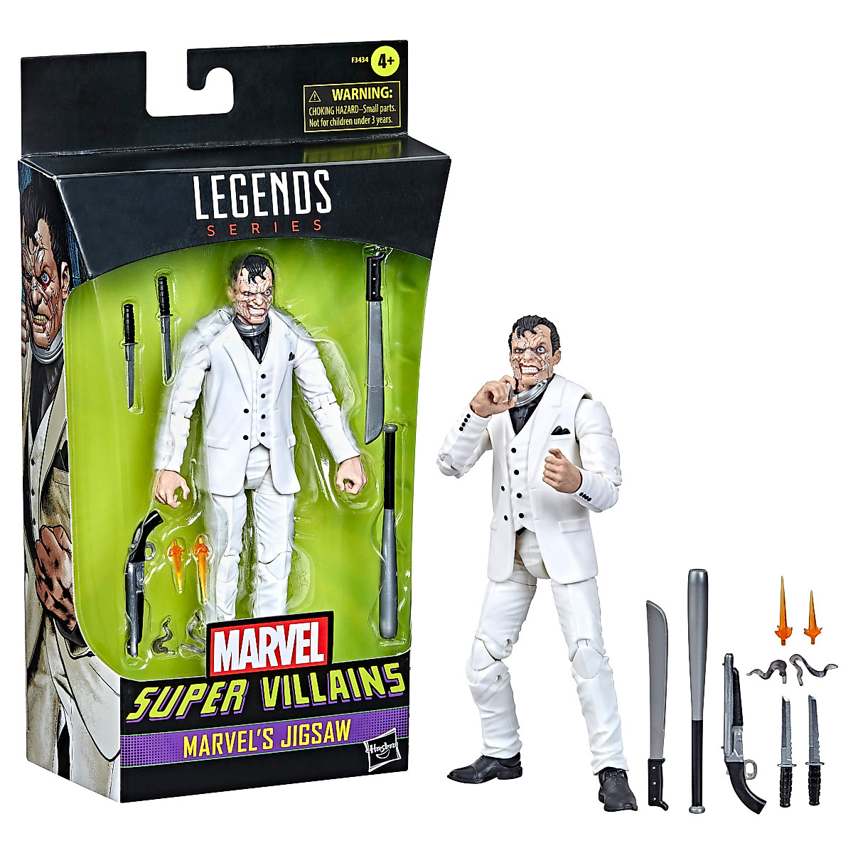 Hasbro - Marvel Legends Series Marvel's Jigsaw Playsets Toy Figures, Multicolor (F34345L00)