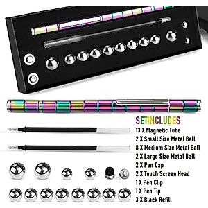 Magnetic Pen, Fidget Pen, Decompression Magnetic Toy Pen, Gift for Teenage Boys, Best Gift for 8-12 Years Old, Novelty Toy Gift for Kids or Friends