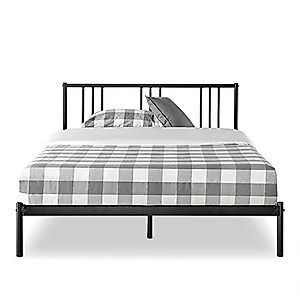 ZINUS Sophia Metal Platform Bed Frame with Headboard / Steel Slat Support / No Box Spring Needed / Easy Assembly, Twin