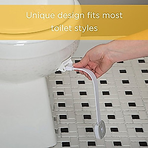 Safety 1st OutSmart Toilet Lock, White, 1 Count (Pack of 1)