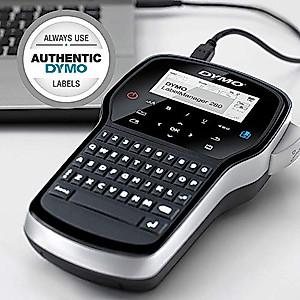 DYMO 1815990 Labelmanager 280, 2 Lines, 4W X 2 3/10D X 7 9/10H (Dym1815990)