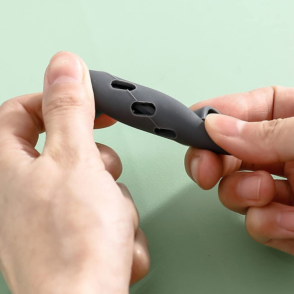 12 PCS Silicone Handles for Pots and Pans Cast Iron Handle Covers Heat Resistant, Non-Slip Pot Handle Covers, for Frying Cast Iron Skillet Metal Pan