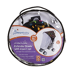 Dreambaby Strollerbuddy Extenda-Shade with Insect Netting