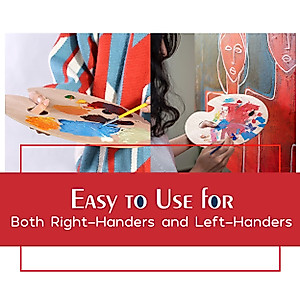 Mr. Pen- Wooden Paint Palette, 2 Pack, Artist Palette, Painting Palette, Oil Paint Palette, Wood Paint Palette, Art Pallet for Painting, Palettes, Wood Paint Pallet, Pallets for Painting, Wood Palette