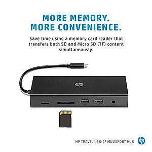 HP Travel USB-C Multi-Port Hub (1C1Y5AA#UUF)