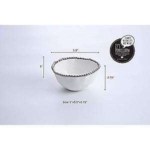 Pampa Bay Porcelain Salerno Small Bowl