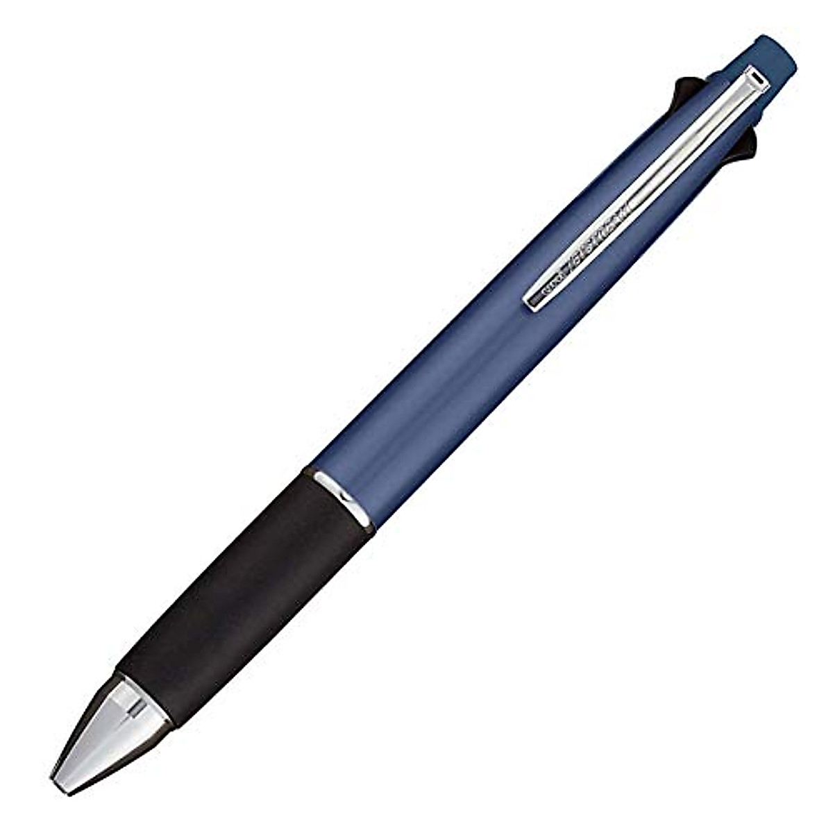 uni Jetstream Multi Pen 4 and 1, 0.38mm Ballpoint Pen (Black, Red, Blue, Green) and 0.5mm Mechanical Pencil, Body, Navy (MSXE5100038.9)