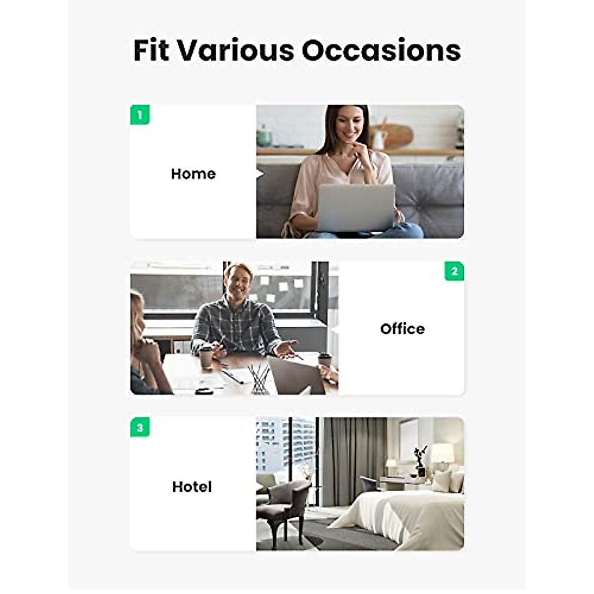 UGREEN Ethernet Extender Cable 6FT, Cat 7 Extension Network Cable 10Gbps RJ45 Male to Female LAN Patch Cord Compatible for Router Modem PC Laptop PS5 Xbox Smart TV 6FT