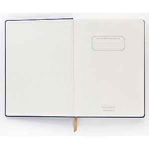 DesignWorks Ink Cloth Bound Personal Journal, Blue - Make it Happen