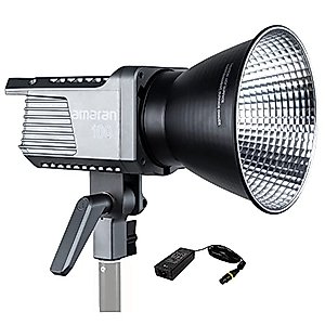 Amaran 100d LED Video Light, 130W CRI95+ TLCI96+ 39,500 lux@1m Bluetooth App Control 8 Pre-Programmed Lighting Effects DC/AC Power Supply Photography Shooting Light