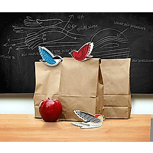 Genuine Fred Tweet Treats Bag Clips, Set of 4